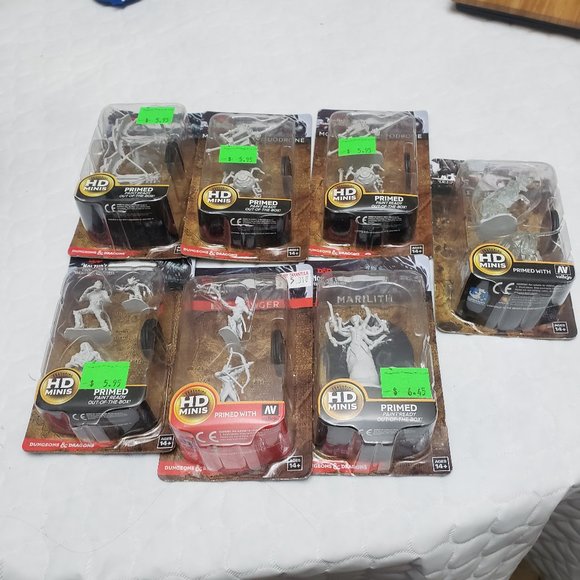 Toys | Dungeons And Dragons Dd Nolzurs Marvelous Miniatures Lot Of 7 ...